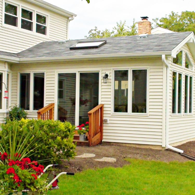 Home Office Addition by J&J Construction of Illinois